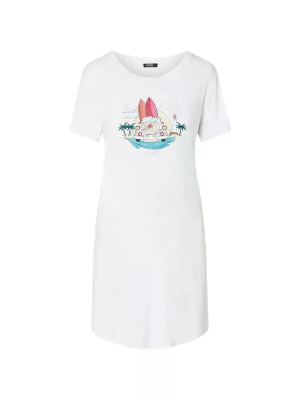 Liu Jo Graphic Print Mini Dress