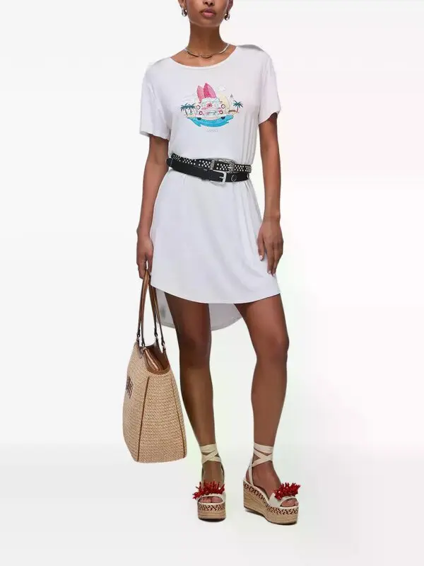 Liu Jo Graphic Print Mini Dress