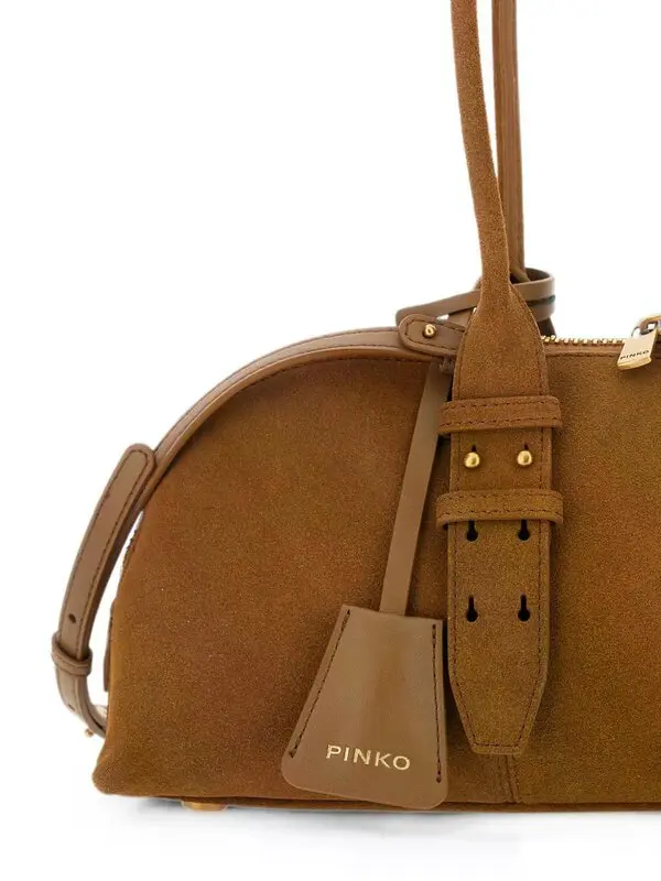 Pinko Large Suede Tote Bag