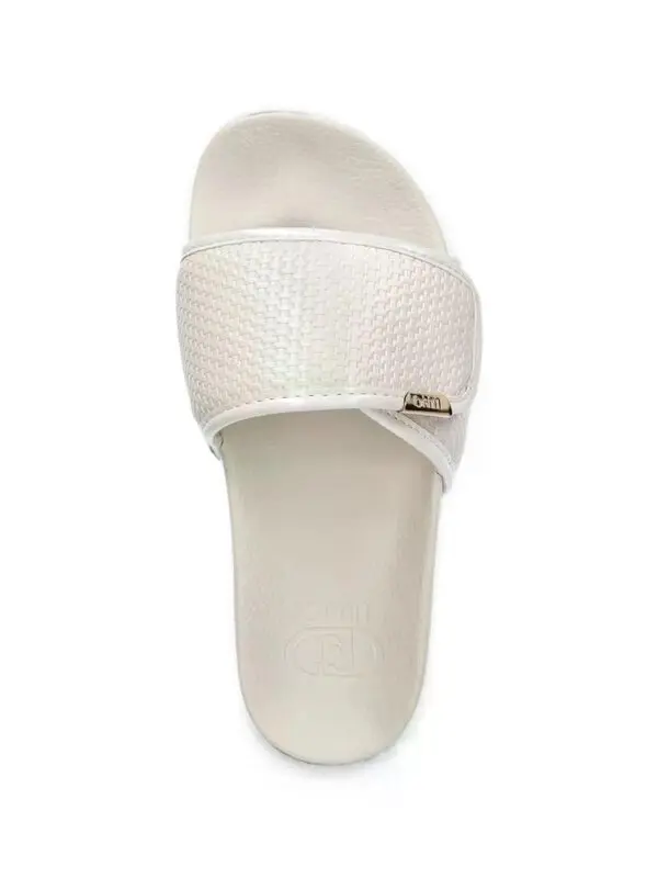 Liu Jo Woven Touch-strap Slides