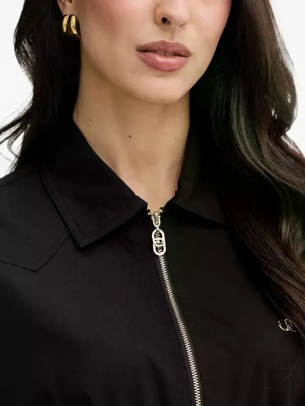 Liu Jo Zip-up Belted Playsuit