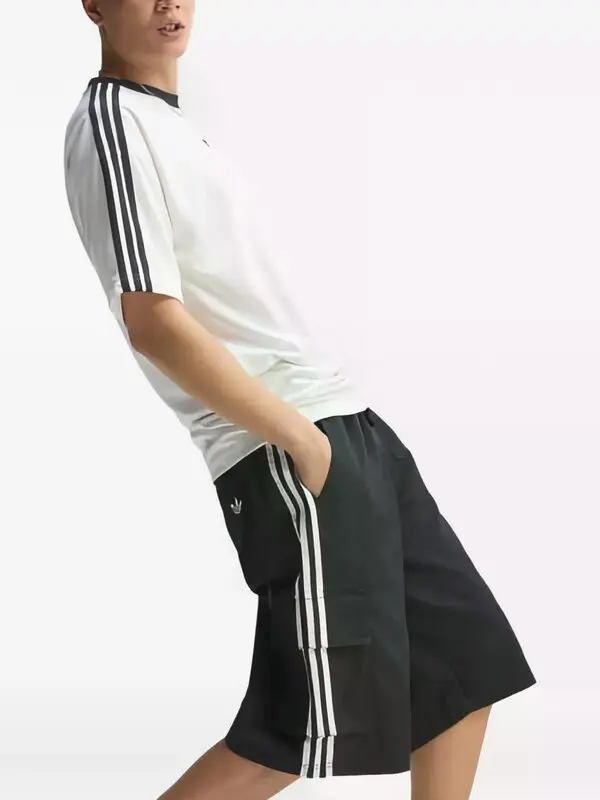 Adidas X Willy Chavarria Side-stripe Cargo Shorts