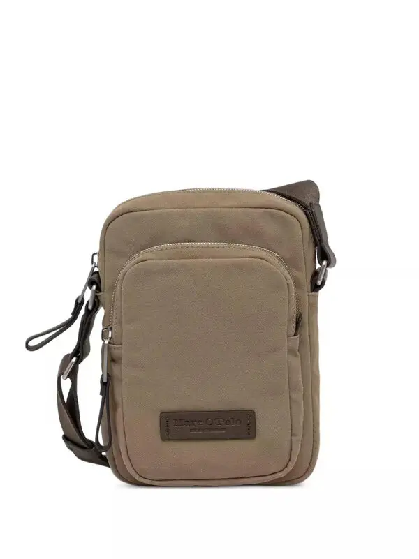 Marc O'polo Logo Patch Shoulder Bag - Brown