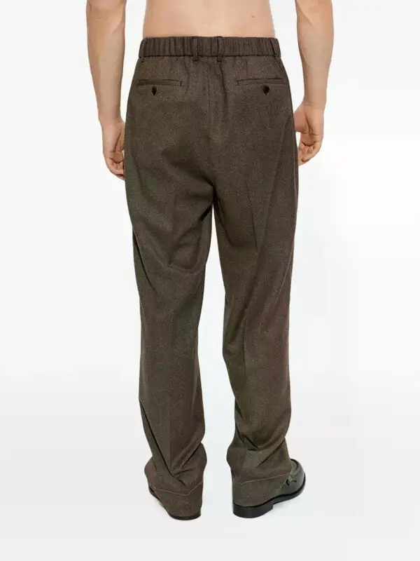 Brioni Pleated Wool Trousers