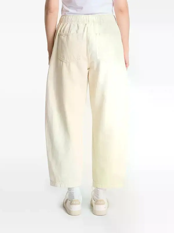 Gap Drawstring Waist Cropped Jeans