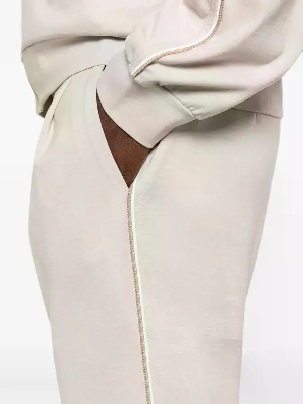 Fabiana Filippi Side Stripe Drawstring Track Pants