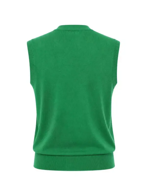 Malo Sleeveless V-neck Cardigan