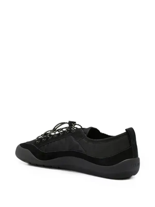 Prada Logo-patch Toggle-lace Sneakers