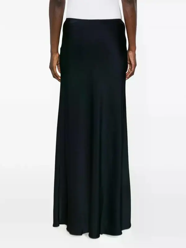 Fabiana Filippi Satin Finish Maxi Skirt