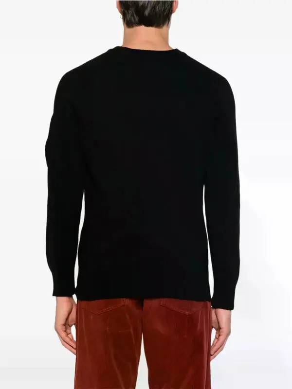 C.P. COMPANY Lens Detail Crew Neck Sweater