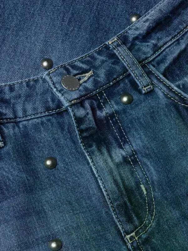 L'Agence Bex Stud-embellished Jeans