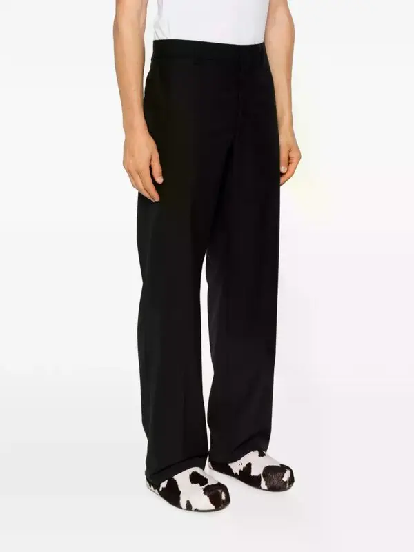 Moschino Pressed-crease Trousers
