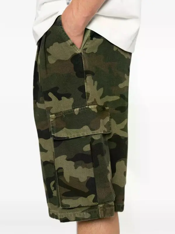 Patrizia Pepe Camouflage Print Cargo Shorts