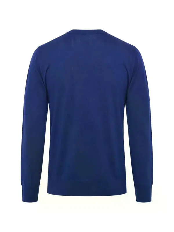 Dsquared2 Flocked Logo Crew Neck Sweater