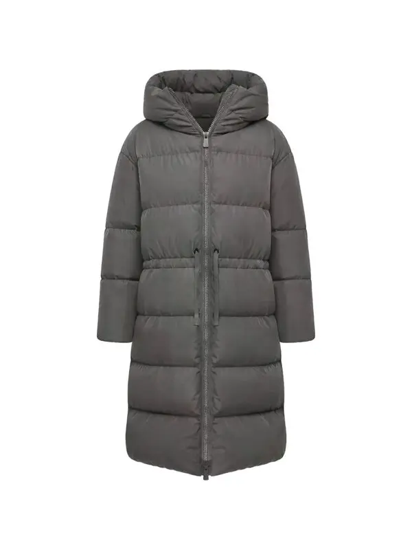 Bacon Cloud Giant Quilted Down Coat - Grey
