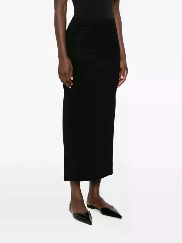 TOTEME Draped Midi Skirt