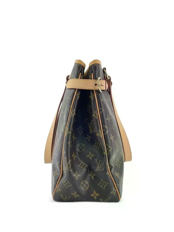 LOUIS VUITTON Batignolles Vertical Monogram Tote Bag - Brown