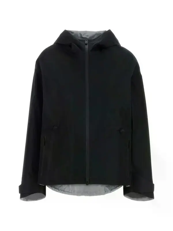 Herno Hooded Drawstring Windbreaker Jacket