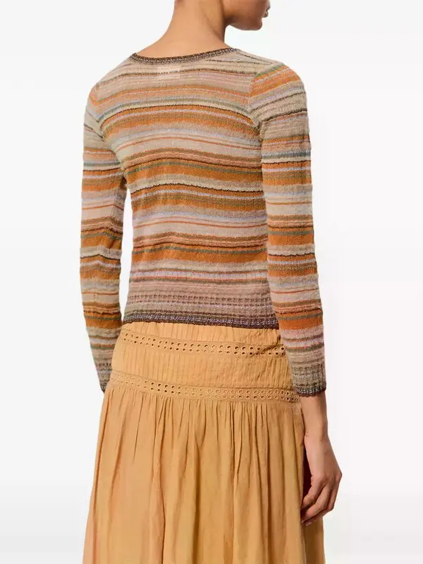MARANT ETOILE Frederica Pullover With Lurex Detailing