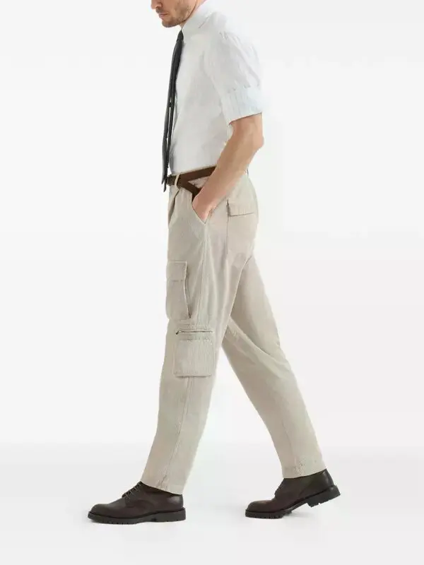 Brunello Cucinelli Corduroy Cargo Trousers