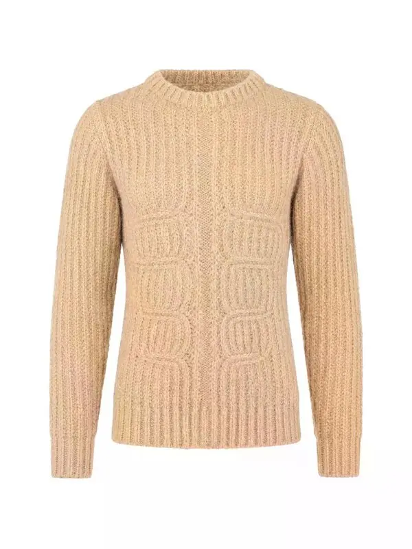 Dsquared2 Muscle Ribbed-knit Sweater - Neutrals