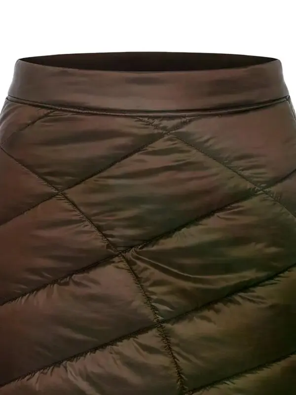 Woolrich Quilted Padded Mini Skirt