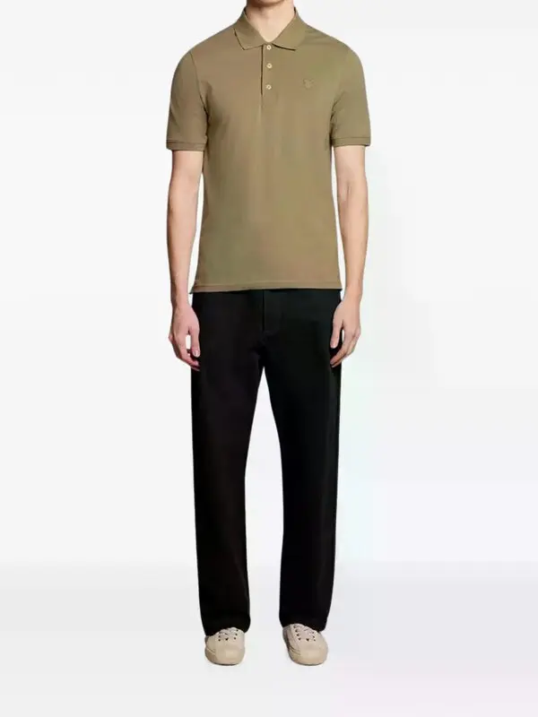 LYLE & SCOTT Embroidered-logo Polo Shirt