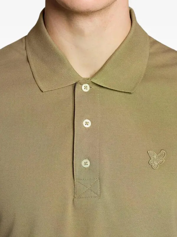 LYLE & SCOTT Embroidered-logo Polo Shirt