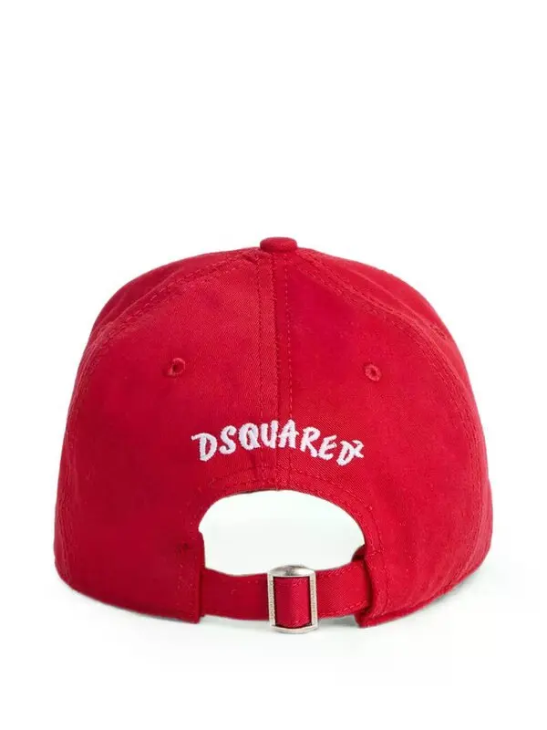Dsquared2 Distressed Effect Baseball Cap
