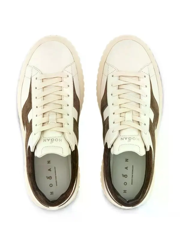 Hogan H-stripes Sneakers - Neutrals