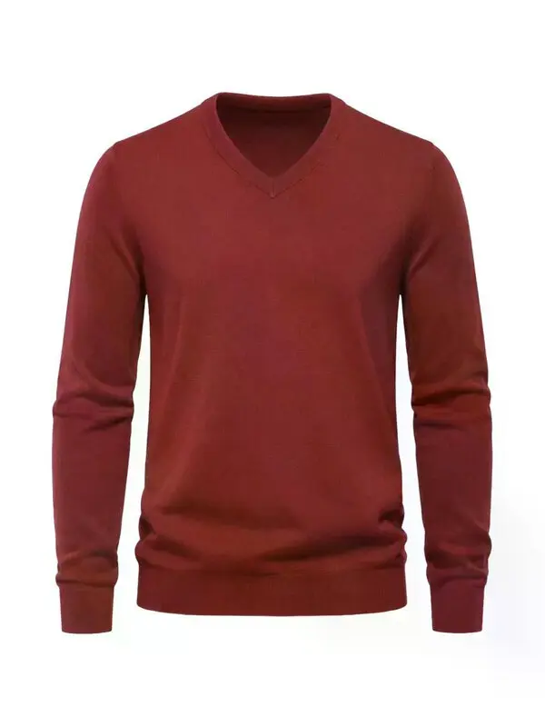 Malo Lightweight V-neck Sweater