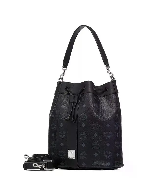 Mcm Dessau Visetos Medium Bucket Bag