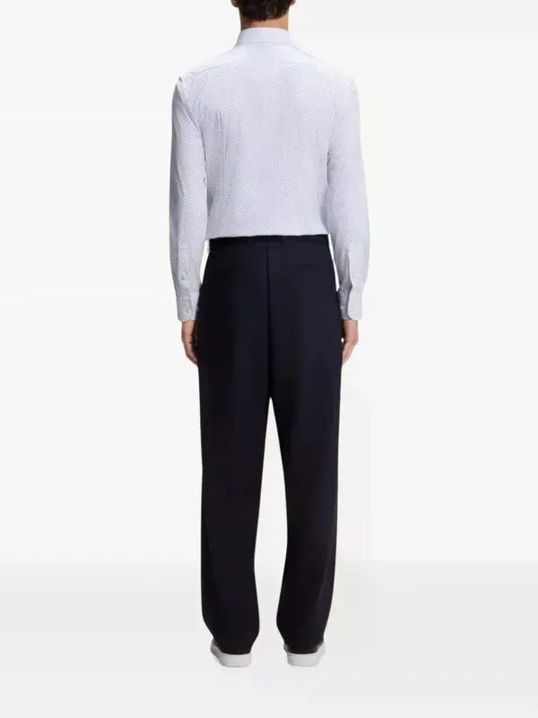 BOSS Micro-patterned Shirt
