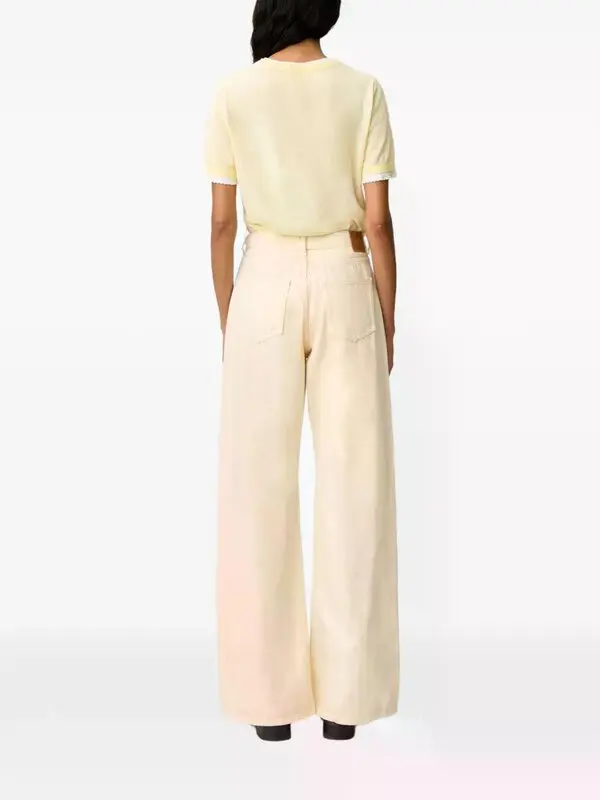 Claudie Pierlot High-waisted Flared Denim Jeans