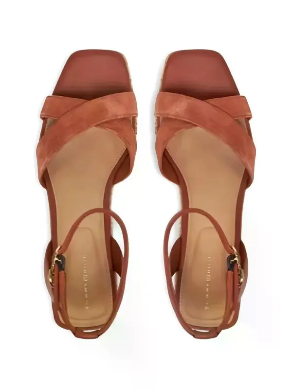 Tommy Hilfiger Cross-strap Espadrille Wedges