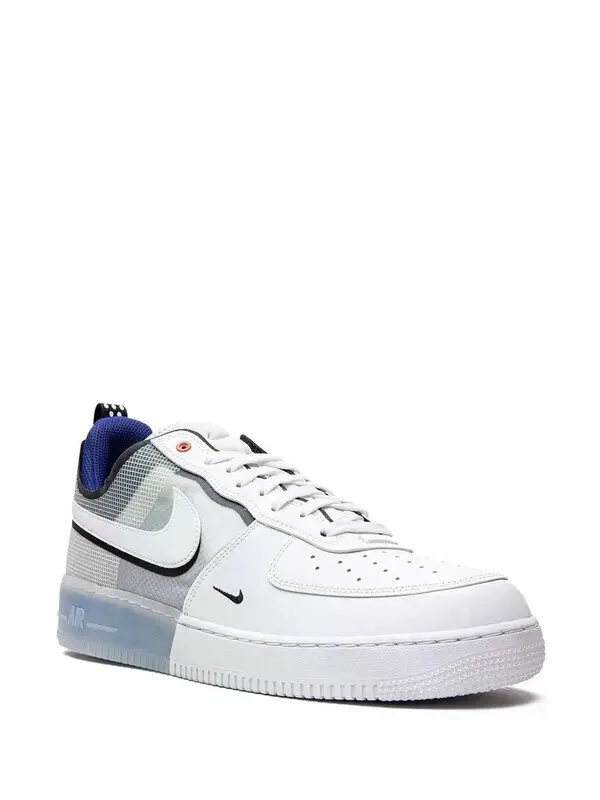 Nike Force 1 React "photo Blue" Leather Sneakers