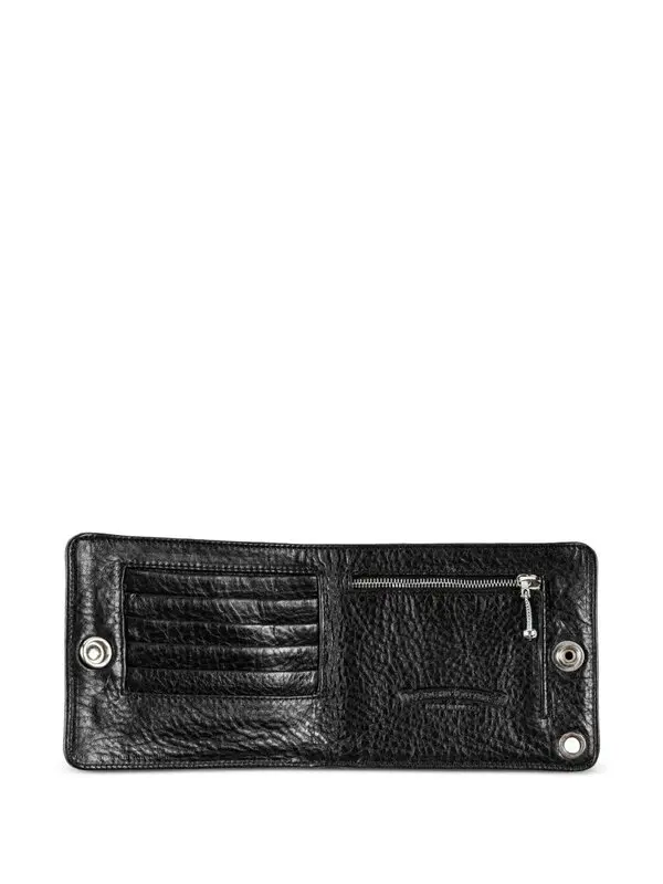Chrome Hearts Grainy-leather Wallet