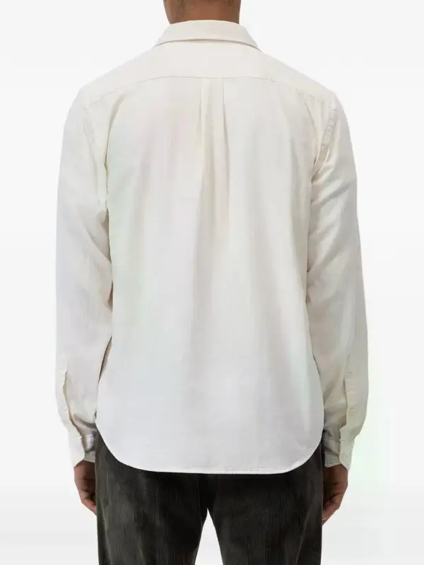 Closed Patch-pocket Cotton Shirt