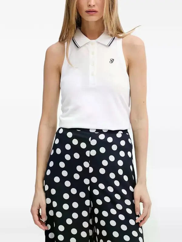 Gant Sleeveless Piqué Polo Top