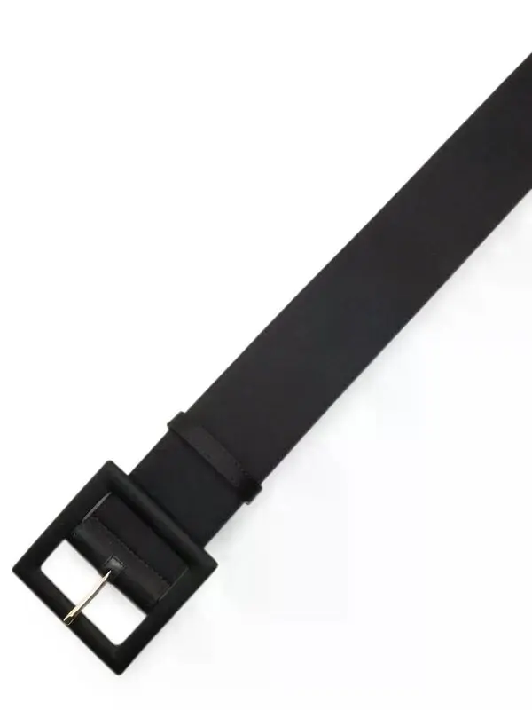 Carolina Herrera Icon Buckle Belt - Black