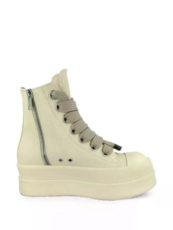 Rick Owens Mega Bumper Jumbo Lace Sneakers - Neutrals