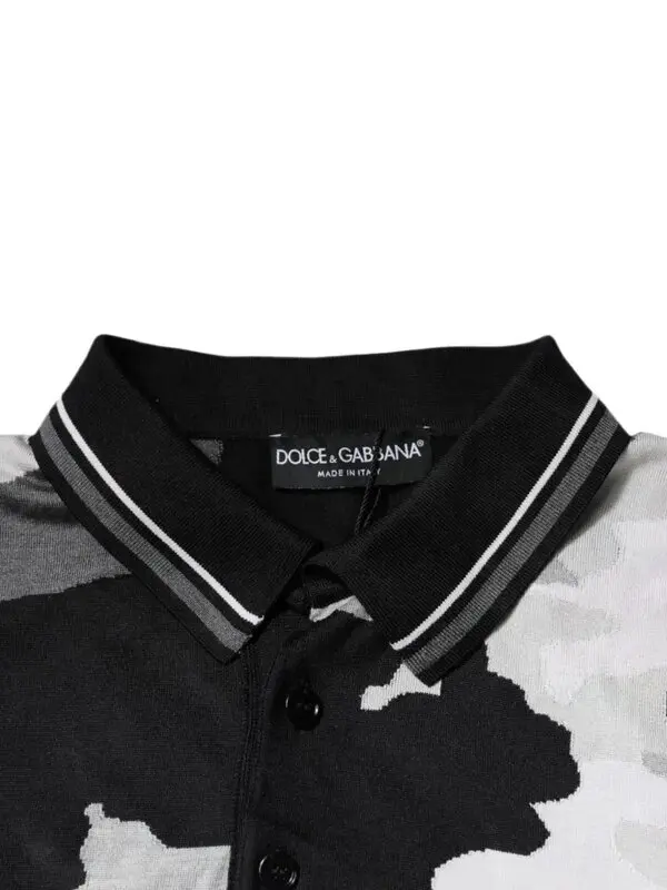 Dolce & Gabbana Camouflage-print Polo Shirt