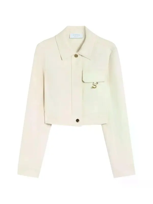 Sportmax Cropped Button-up Jacket