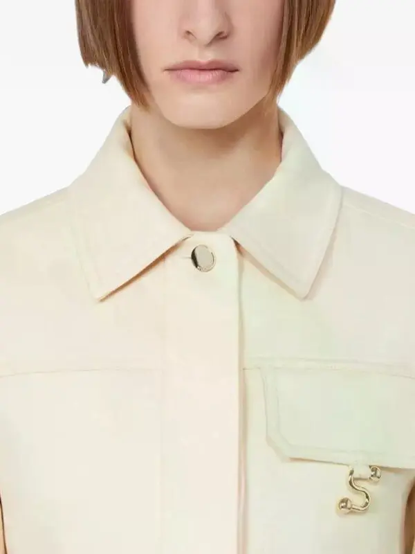 Sportmax Cropped Button-up Jacket