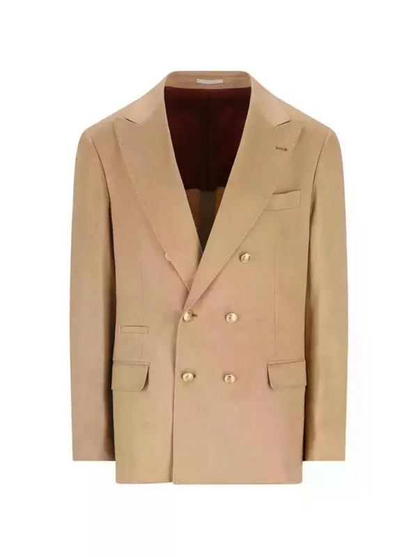 Brunello Cucinelli Double-breasted Peak-lapel Blazer