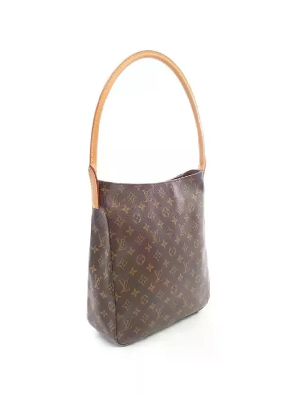 LOUIS VUITTON Monogram Canvas Looping Gm Shoulder Bag - Brown