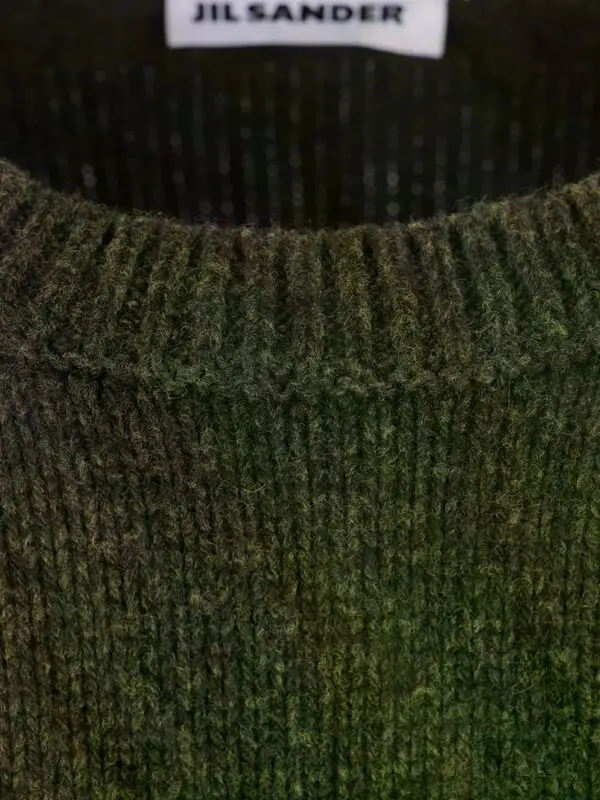 JIL SANDER Crew Neck Wool Sweater