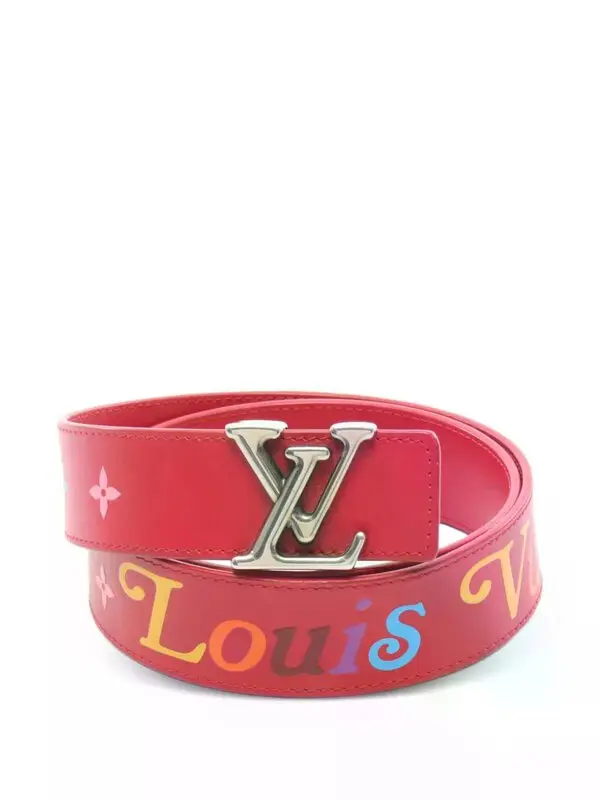 LOUIS VUITTON New Wave Belt - Red