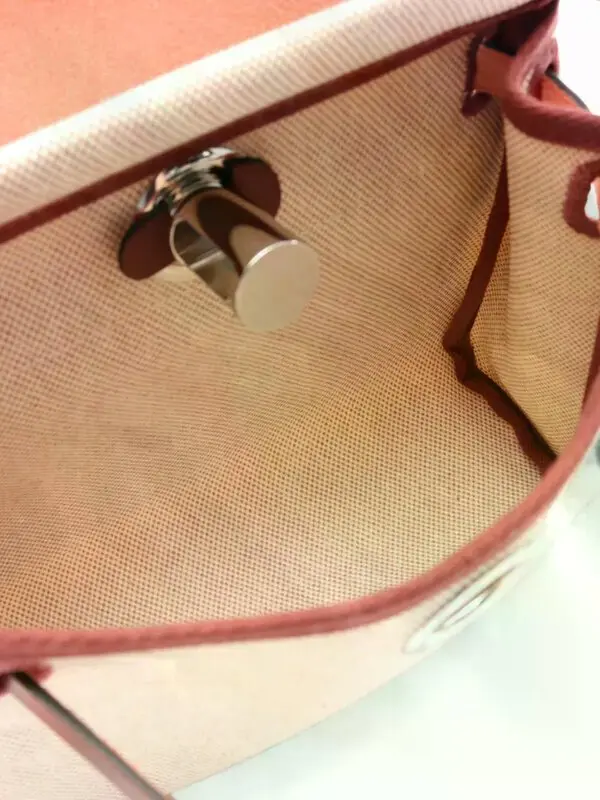 Hermès 2025 Mini Herbag Shoulder Bag - Neutrals