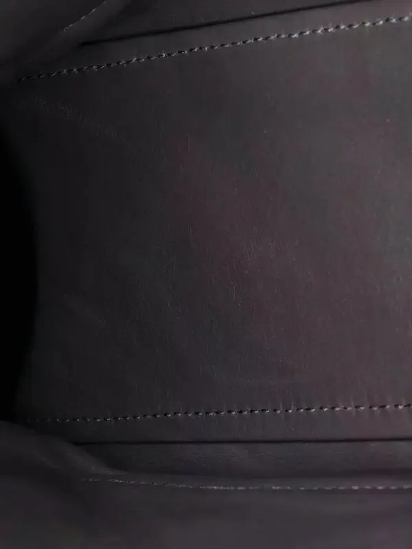 Balenciaga Crush Chain Flap Leather Shoulder Bag - Grey
